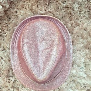 Accessories | Girls Pink Glitter Hat One Size Fits | Poshmark